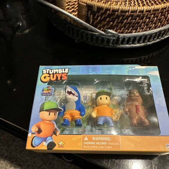 Toys | Stumble Guys Mini Figures 3pack Megalodon Mr Stumble Capybara ...